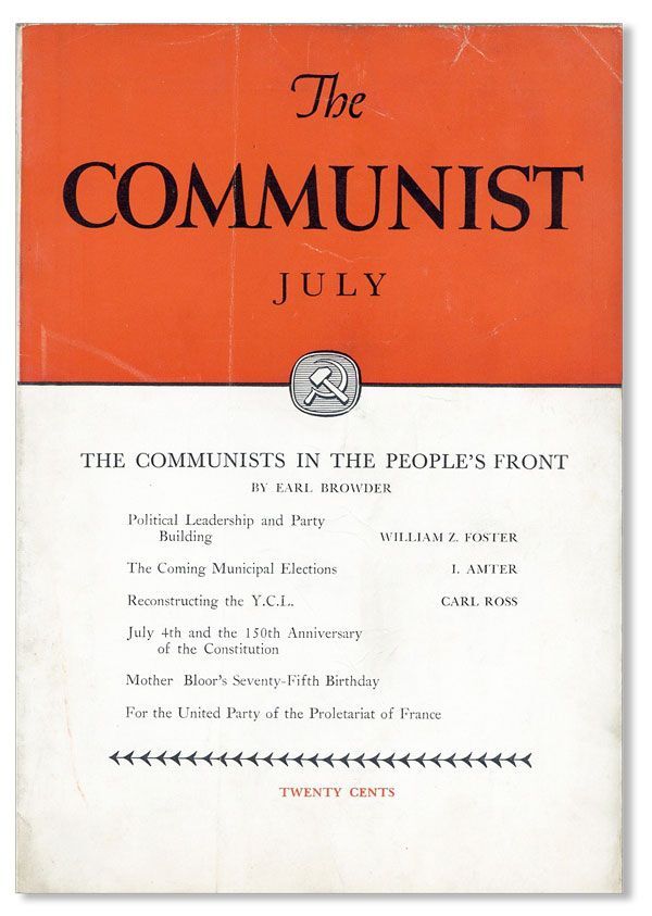 The Communist: A Magazine of the Theory and Practice of Marxism ...