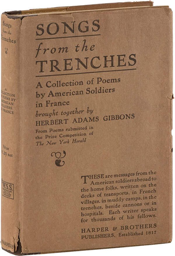 Songs from the Trenches: the Soul of the A.E.F. A Collection of Verses ...